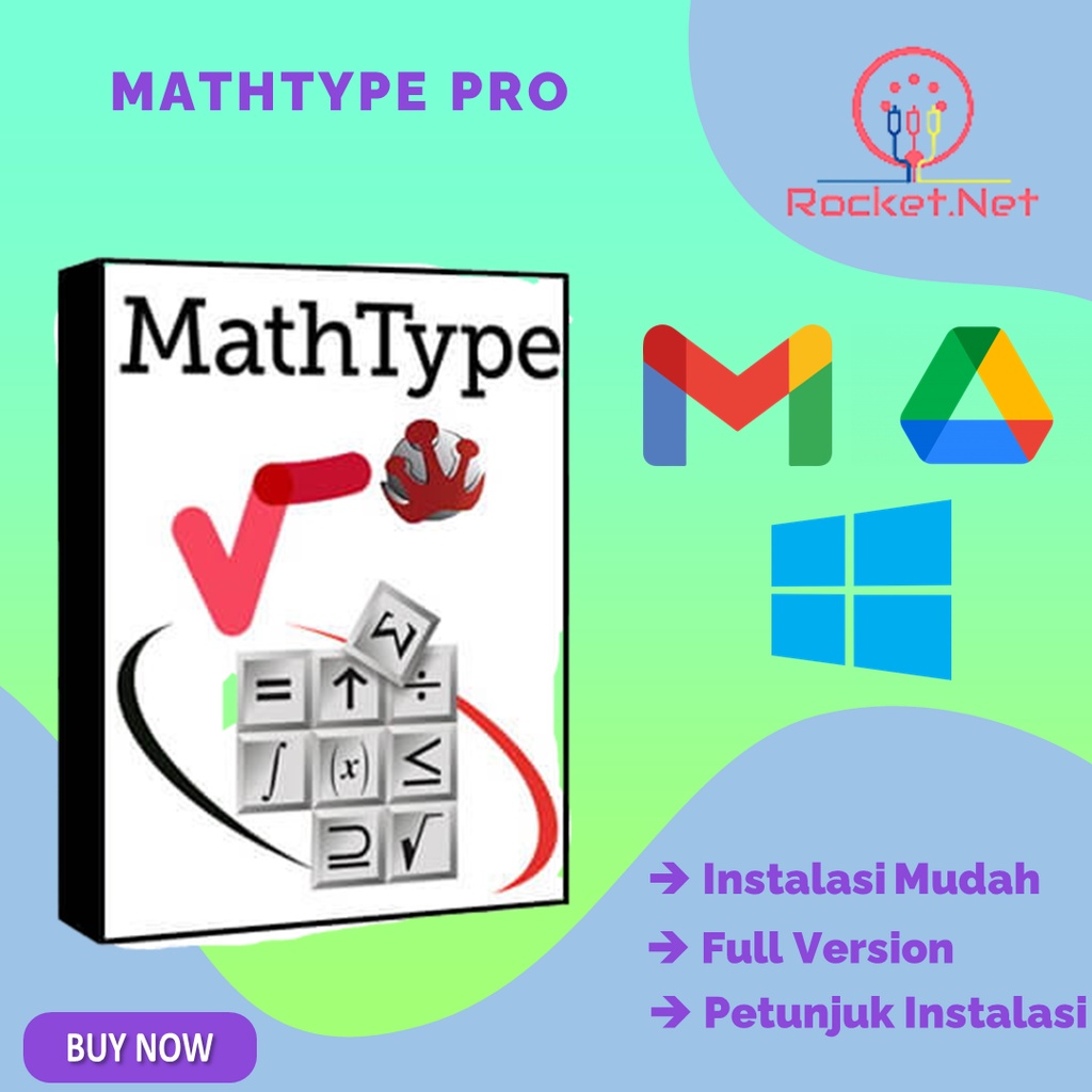 Jual MathType Pro 2020 Full Version No Trial Permanen Lifetime Software ...