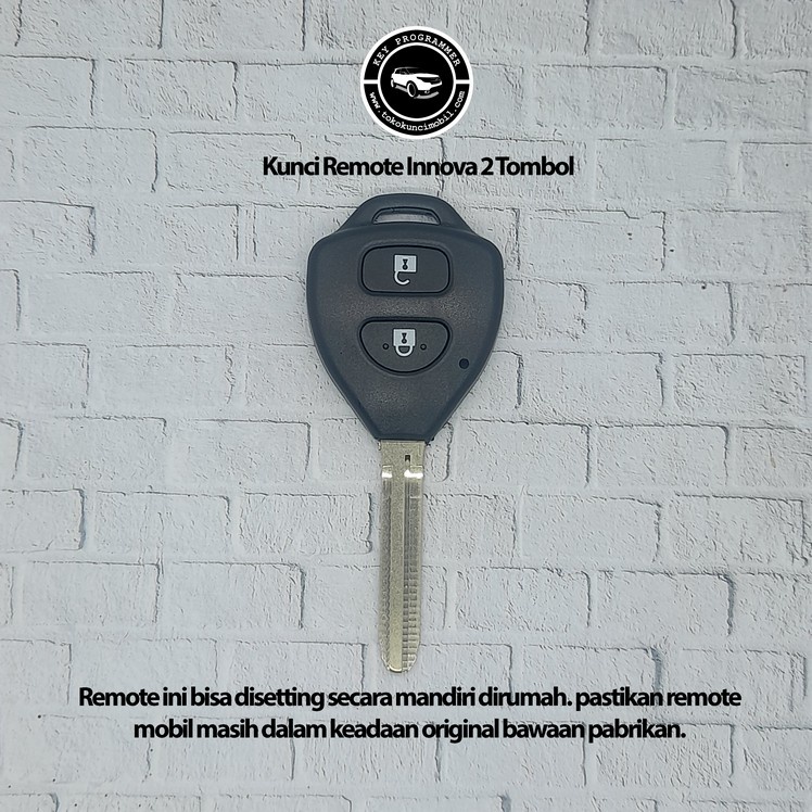 Jual Kunci Remote Innova Hilux Yaris 2 Tombol | Shopee Indonesia