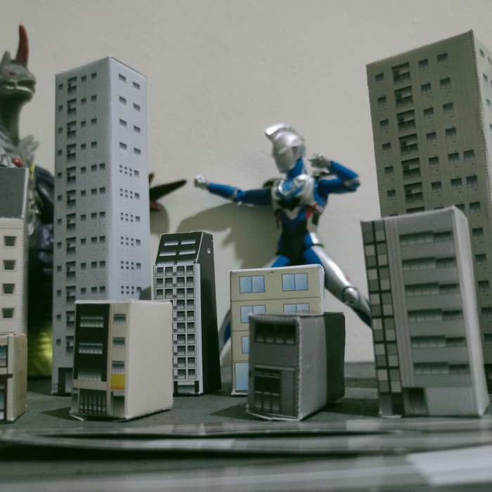 Jual Miniatur Diorama Set Kota - Miniatur Gedung Untuk Figure Shf ...
