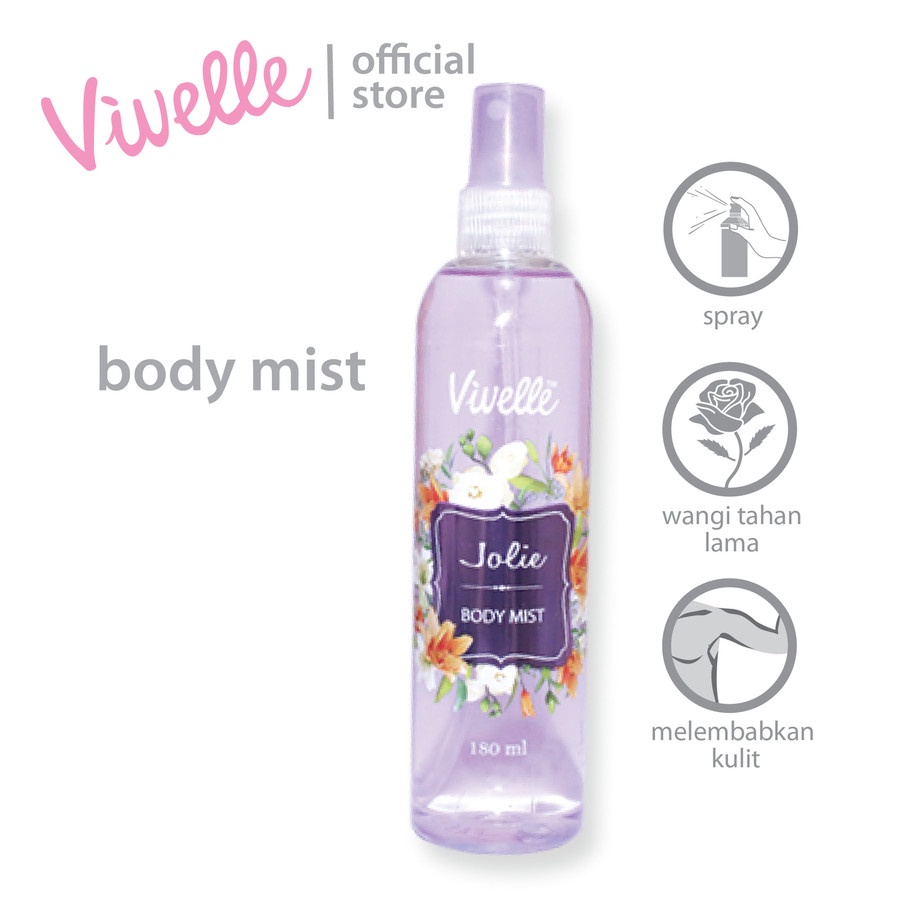 Jual Vivelle Parfum Body Mist 100ml | Shopee Indonesia