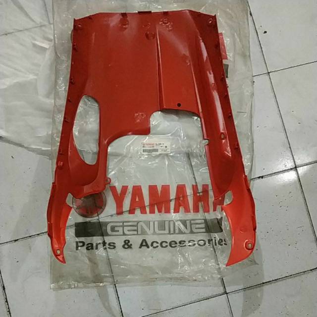 Jual Legshield bawah mio merah asli / original | Shopee Indonesia