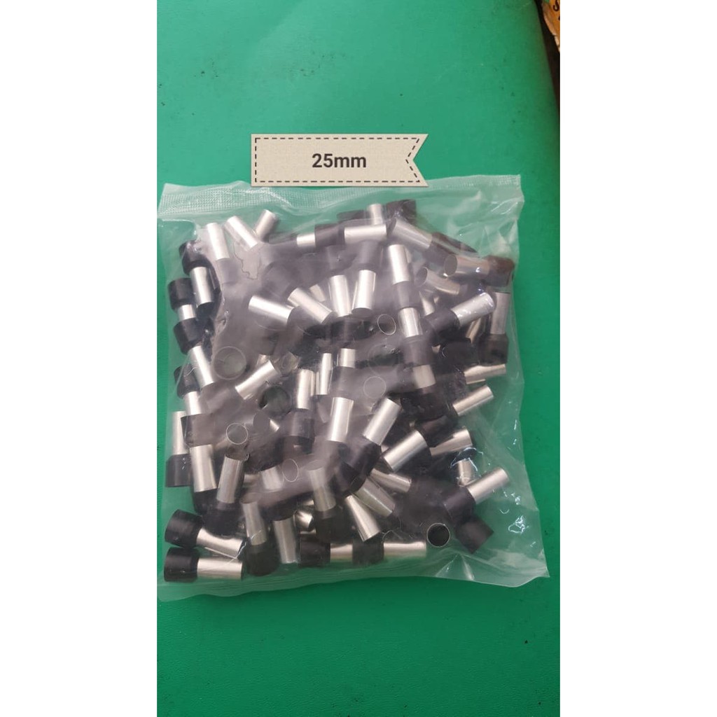 Jual Skun Ferules 25mm / Verules 25mm / Skun Kabel Ferulles 25mm / Skun ...