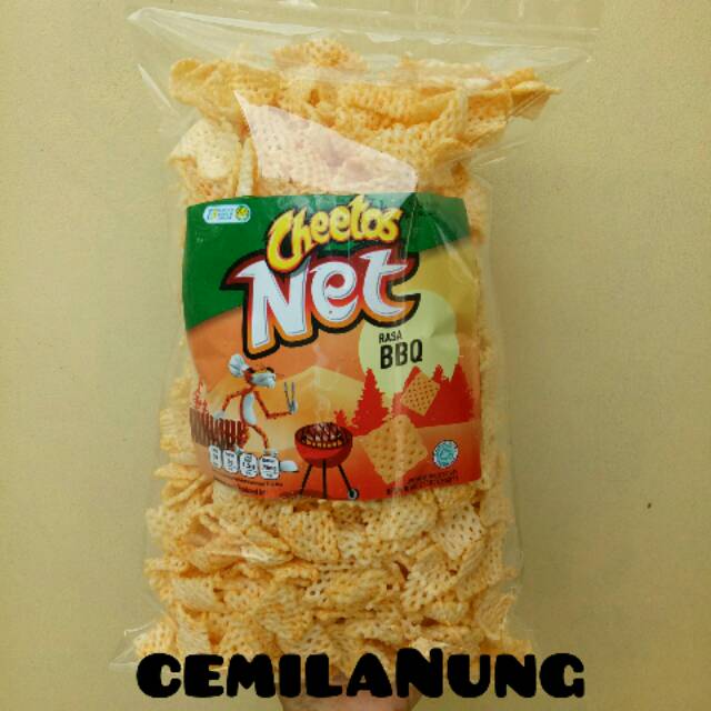 Jual Chiki Cheetos Net rasa BBQ 200 gram snack kiloan free bubble warp ...