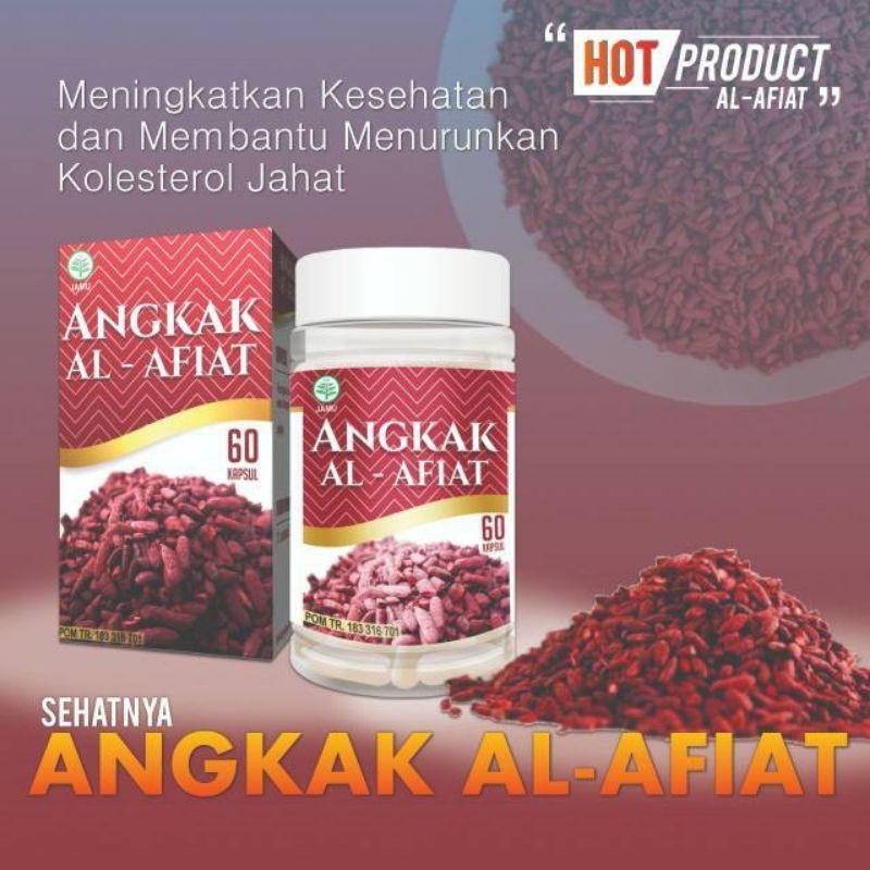 Jual KAPSUL ANGKAK AL AFIAT ORIGINAL (60KAPSUL) | Shopee Indonesia