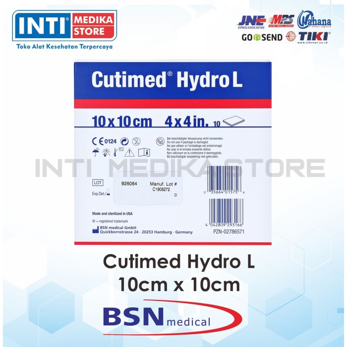 Jual Bsn - Cutimed Hydro L 10Cm X 10Cm #98 | Shopee Indonesia