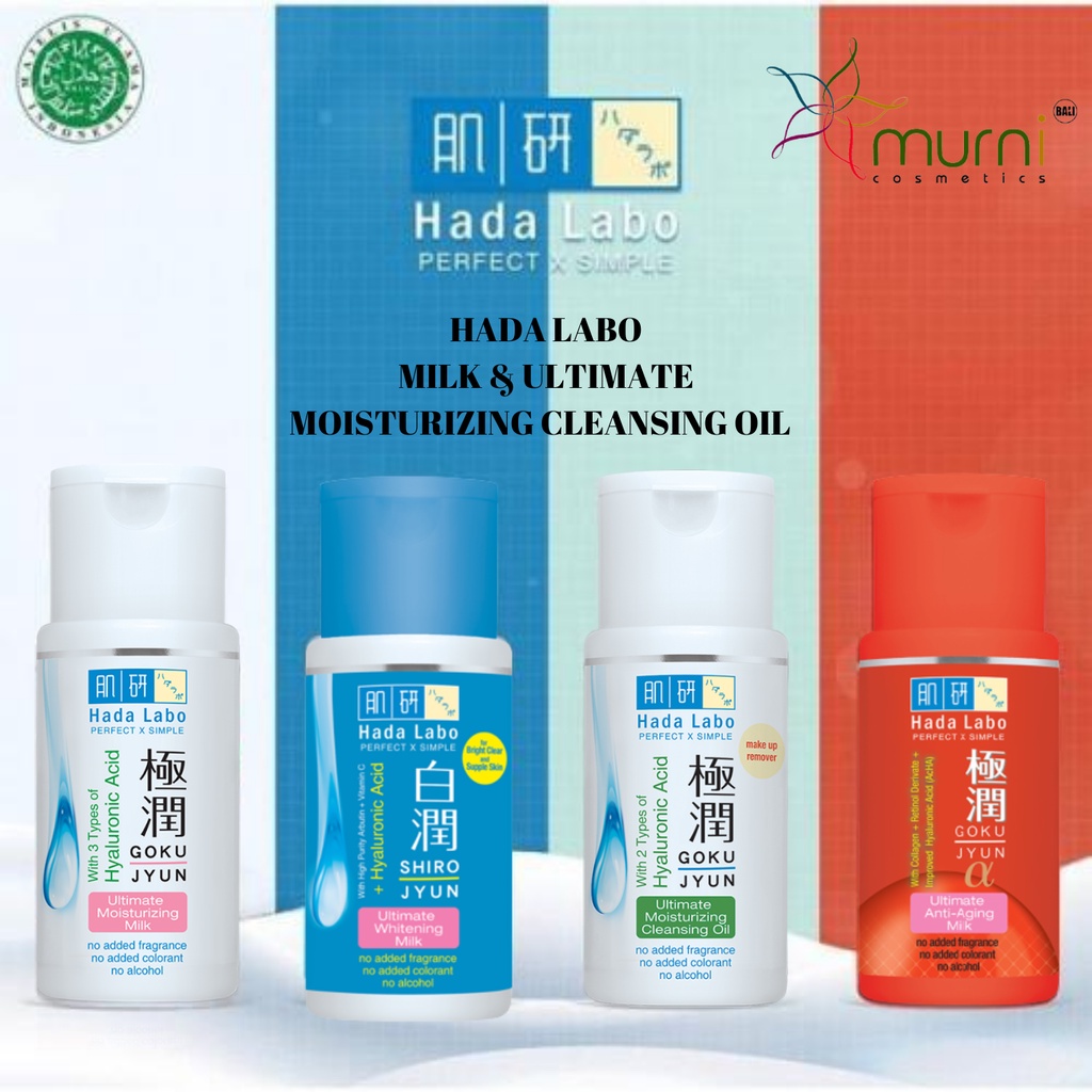 Jual HADA LABO MILK | CLEANSING OIL 100ML | Shopee Indonesia