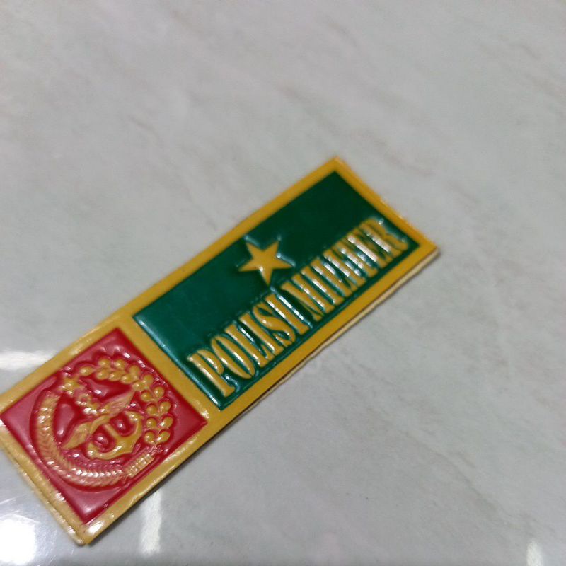 Jual Stiker Plat Polisi Militer Emboss Sticker PM | Shopee Indonesia