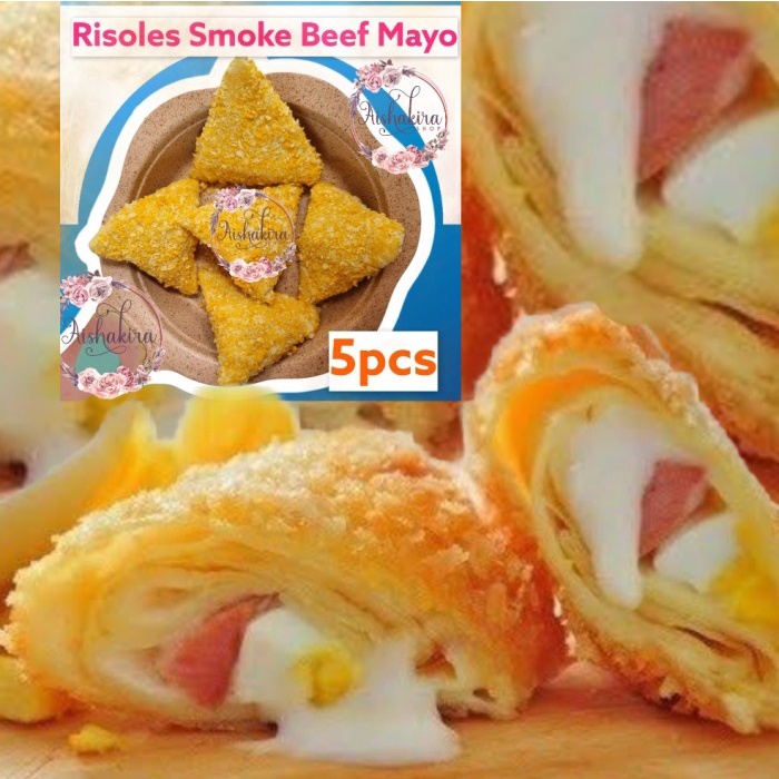 Jual Instant-Camilan- Risoles Frozen Enak Praktis Tinggal Goreng - Risol Smokebeef -Camilan ...