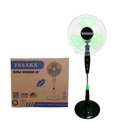 Jual yasaka/HIRO Kipas Angin Berdiri ( Stand Fan) National Plus 16 inch | Shopee Indonesia
