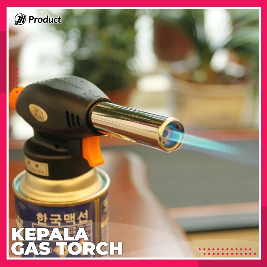 Jual Kepala Gas Torch Butana Flame Gun Portable Pematik Api Botol Gas ...