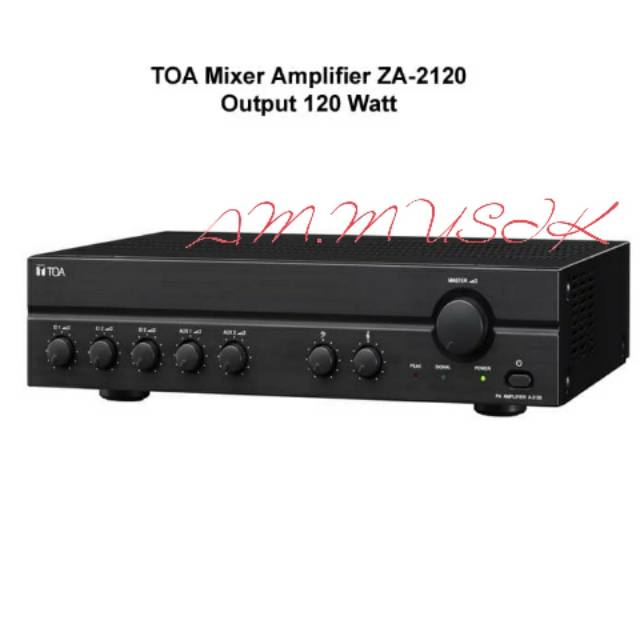 Jual TOA ZA 2120 POWER AMPLIFIER MIXER | Shopee Indonesia
