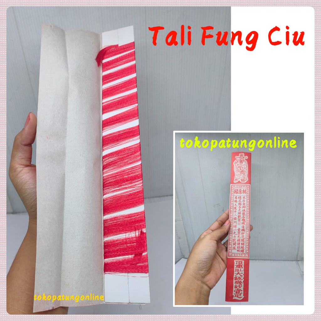 Jual Benang Merah Fung Ciu Ang Chiu Sembahyang Dewa TPO | Shopee Indonesia