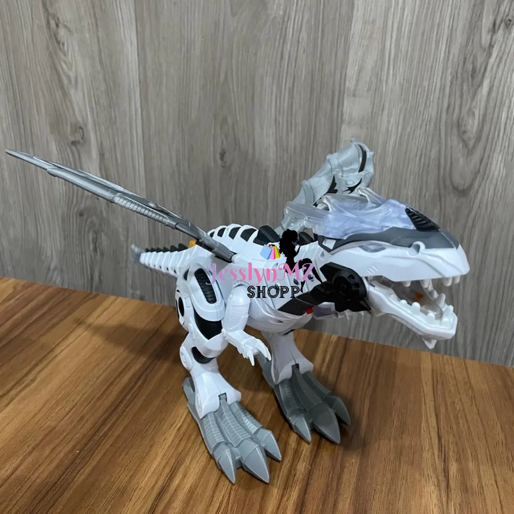 Jual Mainan Robot Spray Walking Dinosaur Sembur Asap Api Dinosaurus 168 ...