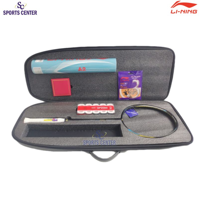 Jual Full Set Box Raket Badminton Lining Turbo Charging 75 Extreme / 75 ...