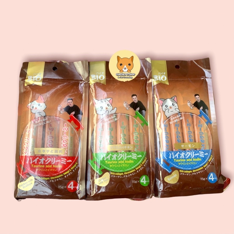 Jual Bio Creamy Liquid Snack Kucing | Shopee Indonesia