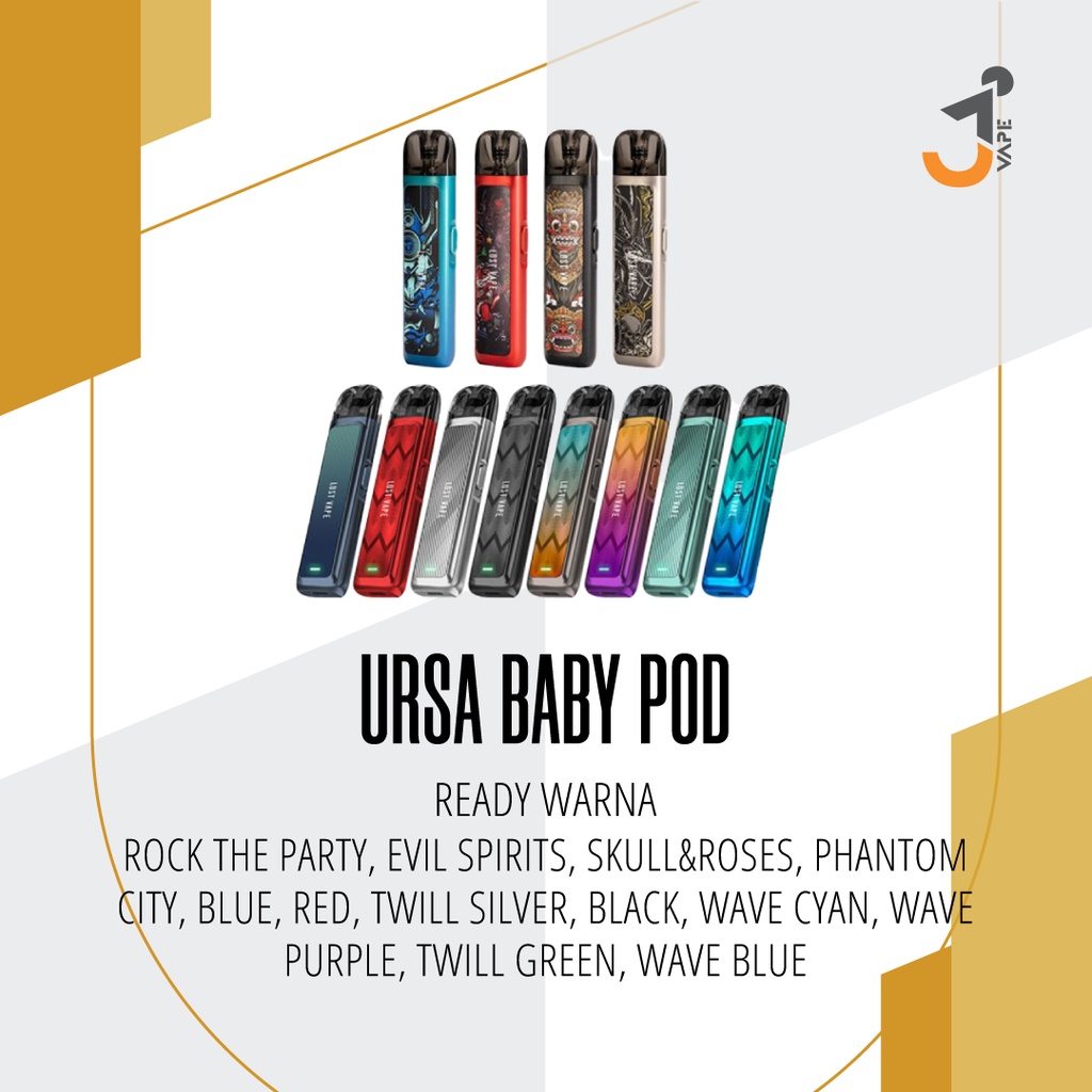 Jual URSA NANO 18W 600mAh POD KIT AUTHENTIC BY LOST VAPE | Shopee Indonesia