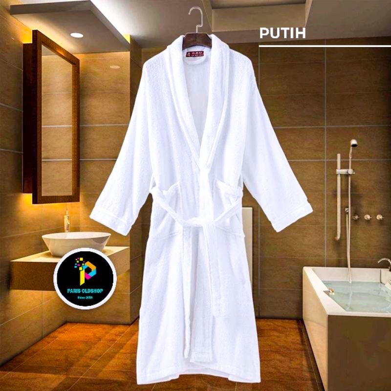 Jual Pakaian Mandi Wanita Dan pria Bentuk jubah atau handuk/Bahan ...