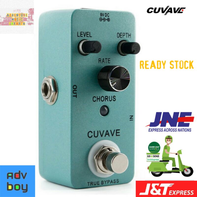 Jual CUVAVE CHORUS Pedal Efek Gitar Cuvave Chorus True Bypass | Shopee ...
