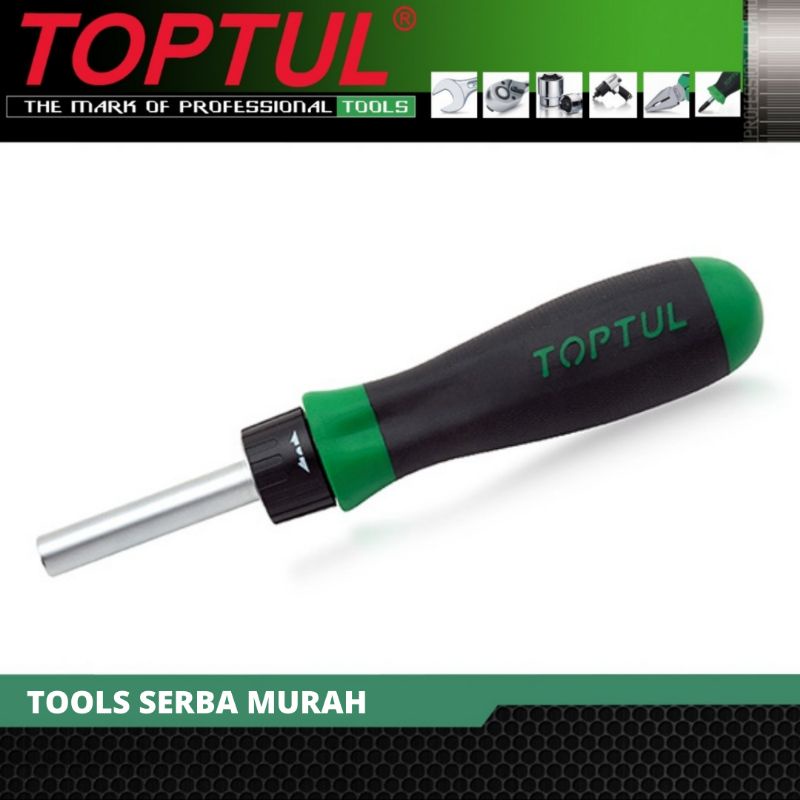 Jual Obeng ratchet Bit 1/4" Toptul FTEA0806 | Shopee Indonesia