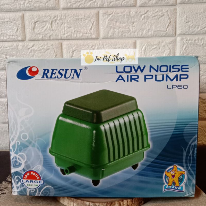 Jual RESUN LP60 POMPA UDARA AERATOR LOW NOISE RESUN LP 60 | Shopee ...