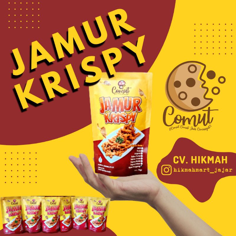 Jual jamur krispy/jamur krispi/jamur crispy | Shopee Indonesia
