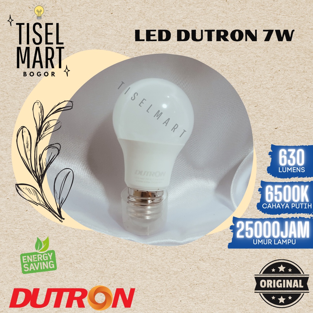 Jual Lampu - Bohlam LED - Lampu LED DUTRON 7W Murah | Shopee Indonesia