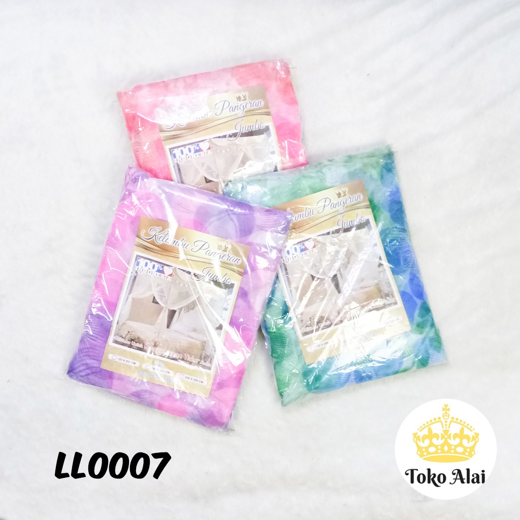 Jual KELAMBU MOTIF 180x200 PANGERAN JUMBO LL0007 | Shopee Indonesia