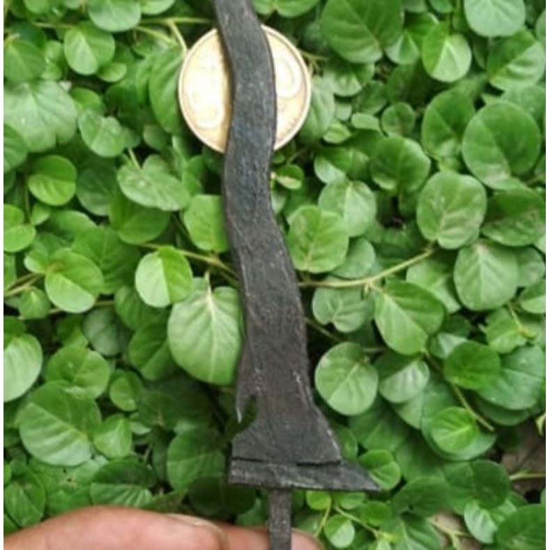 Jual Keris luk 5 Keris Berpamor bahan terbuat dari besi tempa | Shopee ...