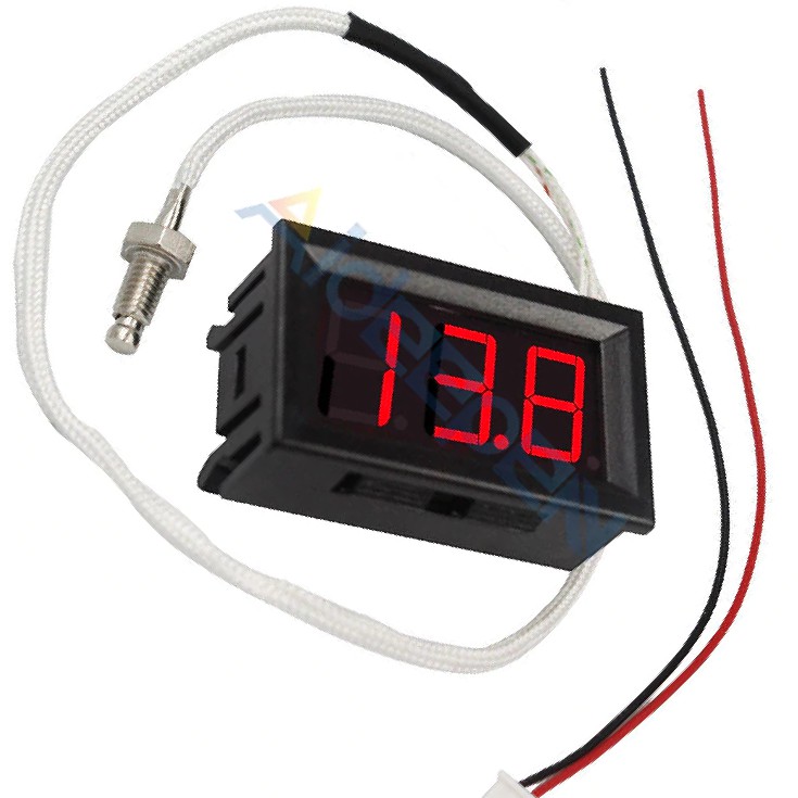 Jual Digital LED Display Temperature Temperatur Suhu Sensor Celcius ...