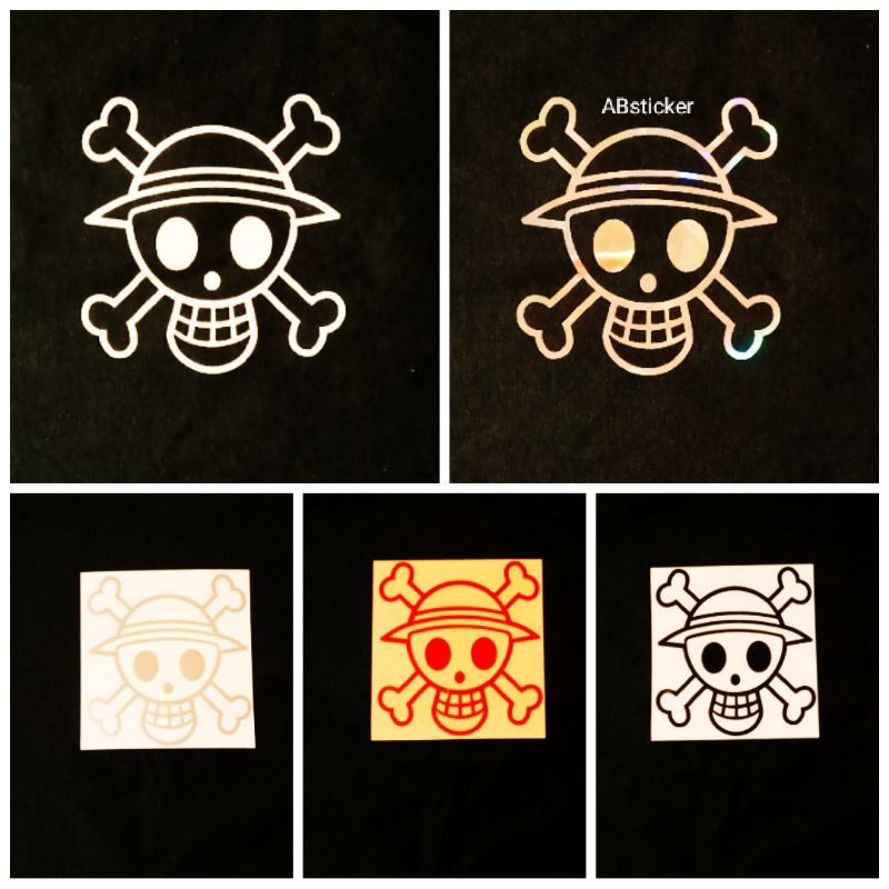 Jual STICKER ONE PIECE CUTTING STICKER MOTOR STICKER MOBIL | Shopee ...