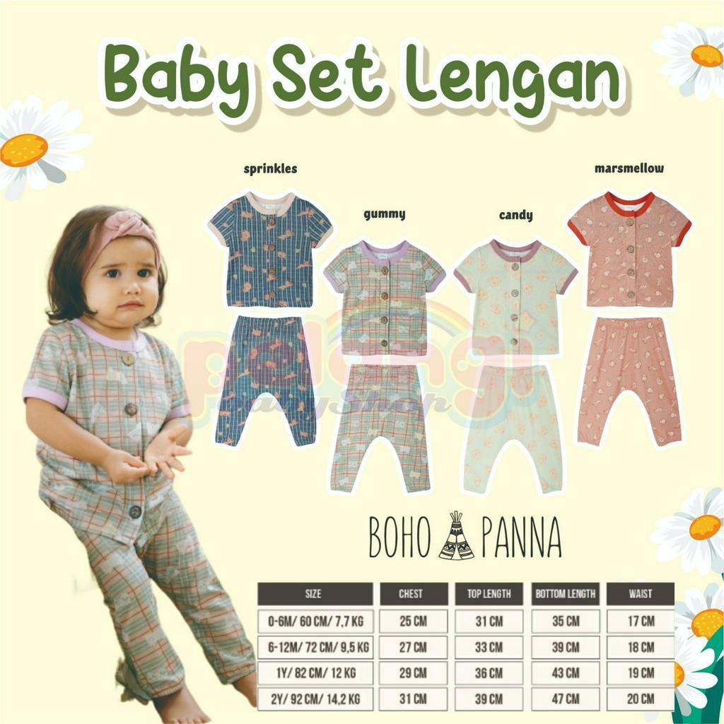 Jual BOHOPANNA | BOHO | BOHO PANNA BABY SET LENGAN | SET PAKAIAN ANAK | BOHOPANNA X DISNEY CHIP ...