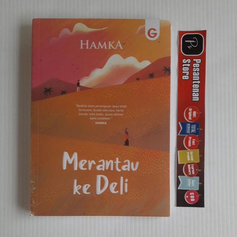 Jual Buku Merantau ke Deli New Cover buku Hamka buku Original Novel ...