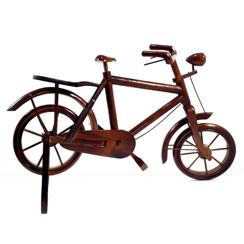 Jual Miniatur sepeda dari kayu cocok untuk hiasan rumah | Shopee Indonesia