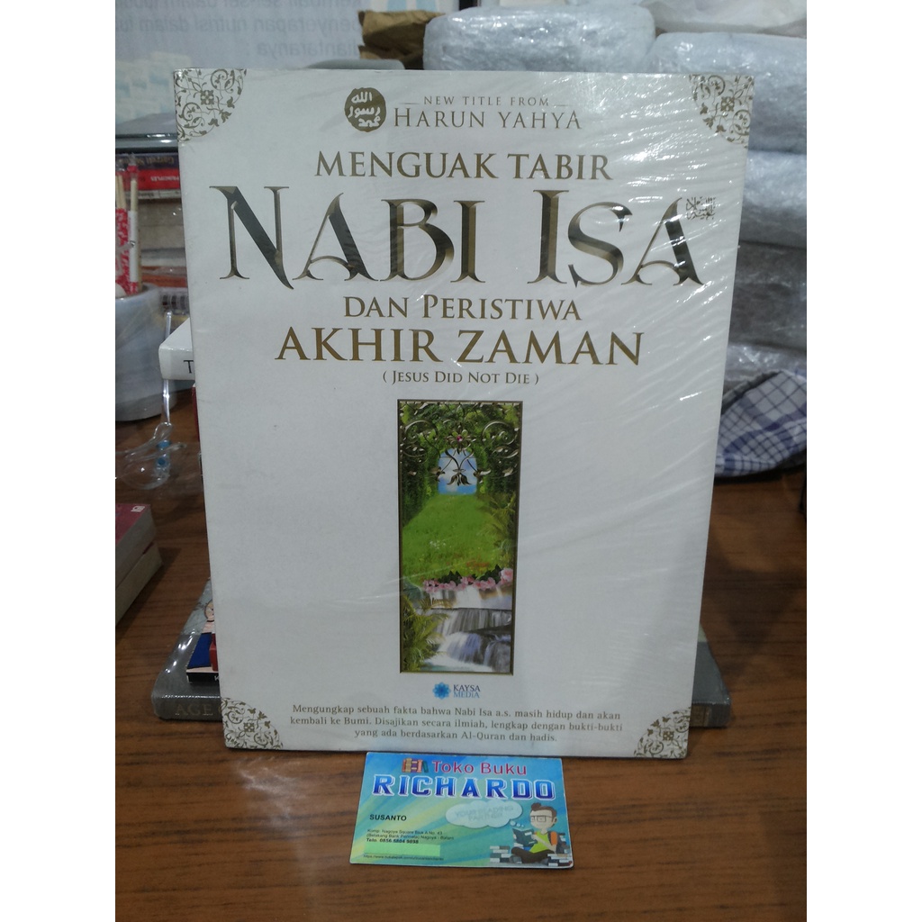 Jual Buku Menguak Tabir Nabi Isa dan Peristiwa Akhir Zaman --- Harun ...