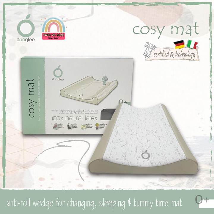 Jual Dooglee Cosy Mat anti-roll wedge for changing, sleeping and tummy ...