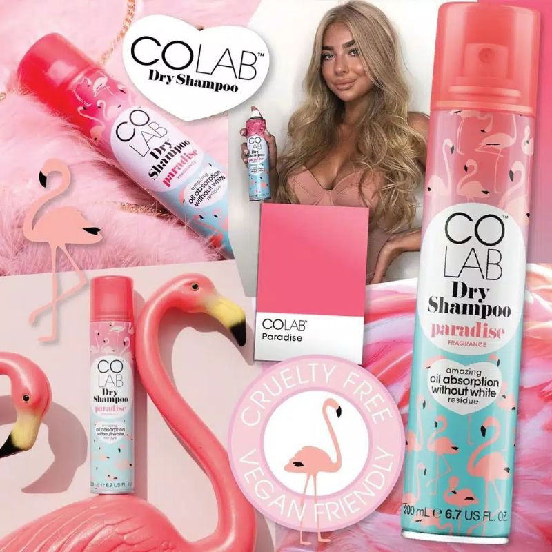 Jual COLAB Dry Shampoo (KHUSUS PULAU JAWA) | Shopee Indonesia