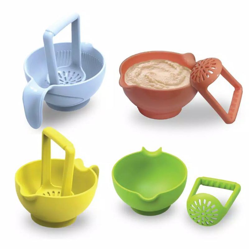 Jual Baby Safe Food Masher Bowl Grinding Bowl Baby Food Maker AP008 ...