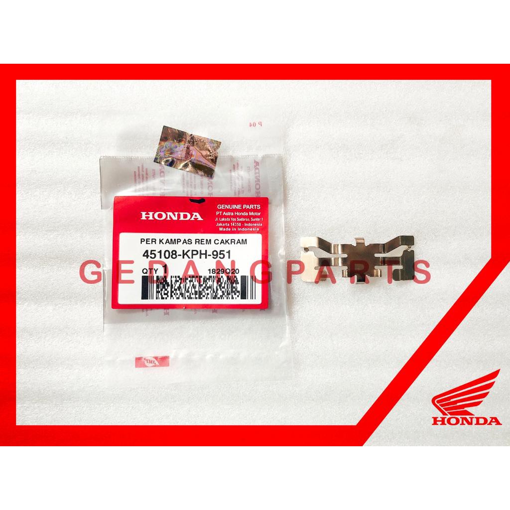 Jual PER KAMPAS REM SPRING PAD PCX CB150R STREETFIRE CBR150R VARIO 110 KARBURATOR ORI 45108-KPH ...