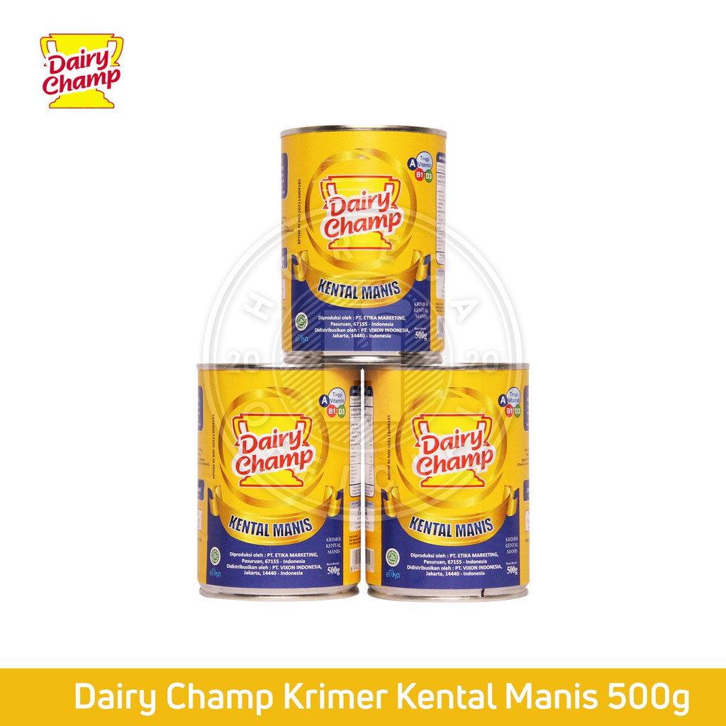 Jual DAIRY CHAMP SUSU KRIMER KENTAL MANIS 500GR / DAIRYCHAMP CREAMER ...