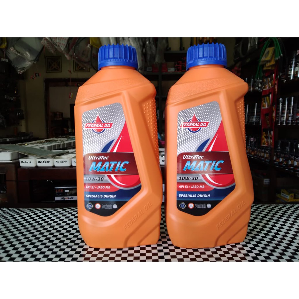 Jual Oli Mesin Federal Ultratec Matic 10W-30 API SJ 800ml | Shopee ...