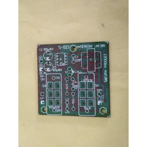 Jual PCB Intercom IC LM386 S-023 | Shopee Indonesia