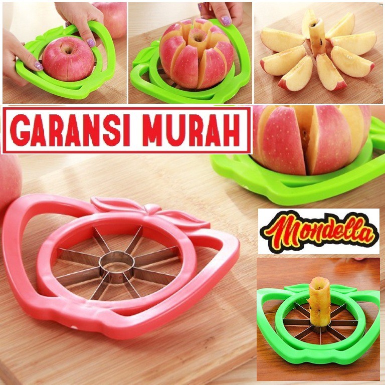 Jual Alat Pemotong Apel Pengupas Pengiris Buah Jambu Pear Pir Pisau ...