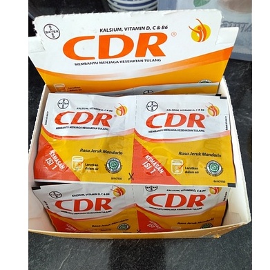 Jual Cdr Kalsium Kemasan strip | isi 12 strip | Shopee Indonesia