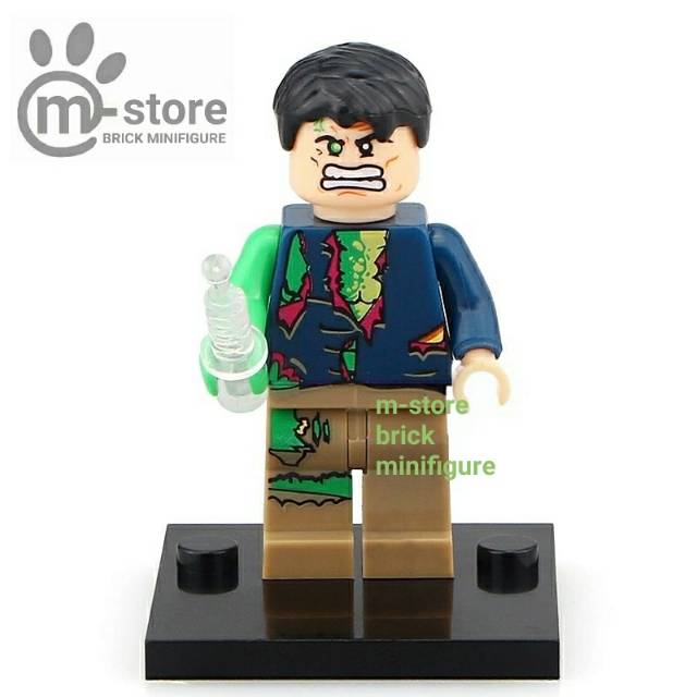 Jual lego bruce banner transformation into hulk minifigure | Shopee ...