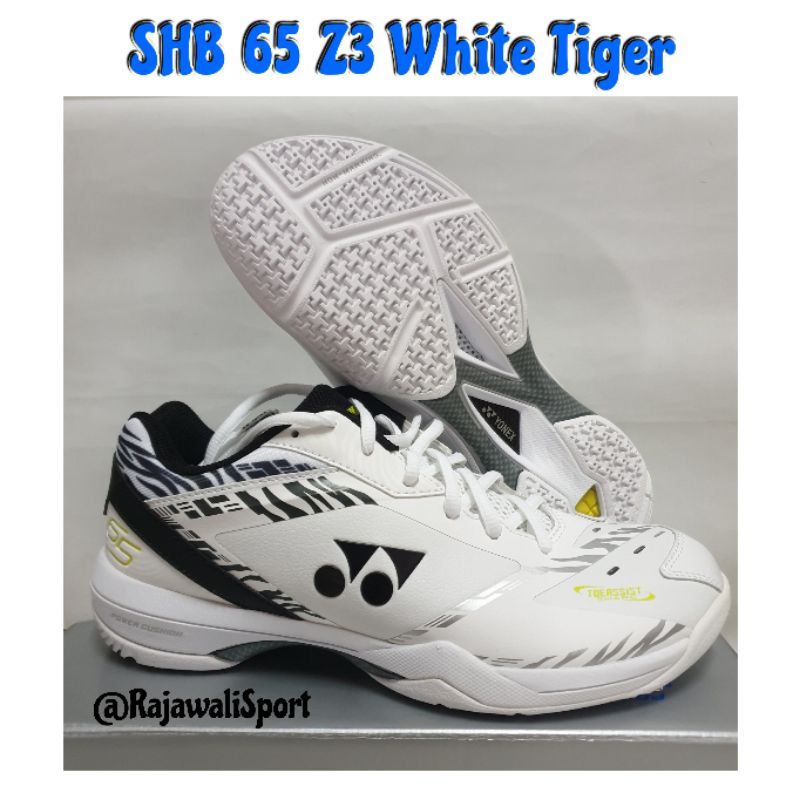 Jual Sepatu Badminton Yonex SHB 65Z3 White Tiger ORIGINAL | Shopee ...