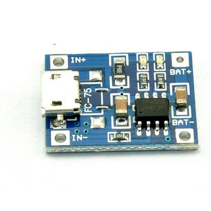 Jual TP4056 Micro USB 1A 5V Cas Battery Charging Board Charge Module ...