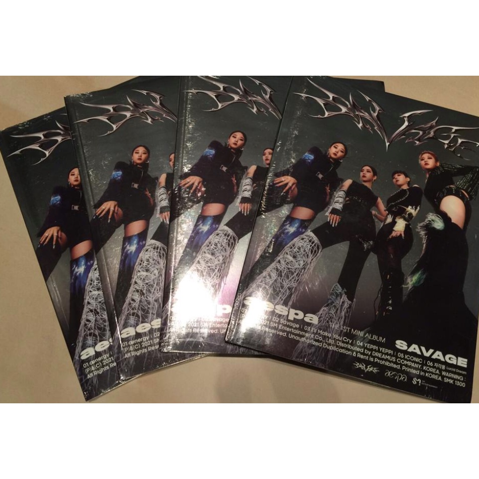 Jual [READY] AESPA 1ST MINI ALBUM SAVAGE - HALLUCINATION QUEST VER ...