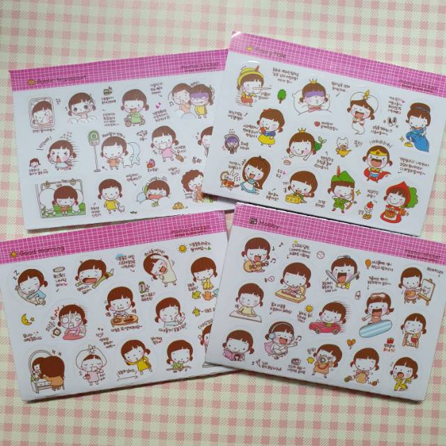 Jual momoi sticker tin for scrapbook and journal | Shopee Indonesia