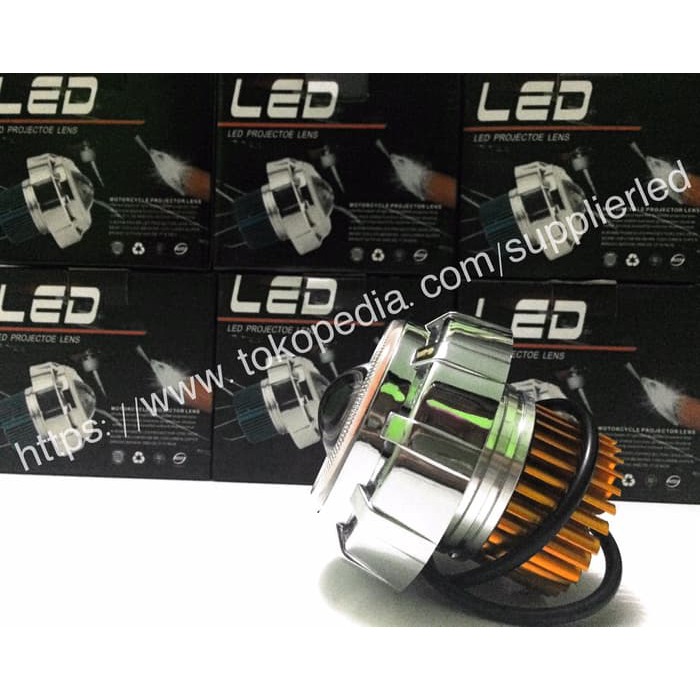 Jual Lampu Led Projie Motor ZS C-90 Double Ae+De (Blue+White) | Shopee ...