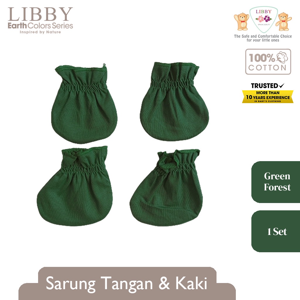 Jual LIBBY Earth Comfy Set Sarung Tangan & Kaki Karet (1pcs/pack) | Shopee Indonesia